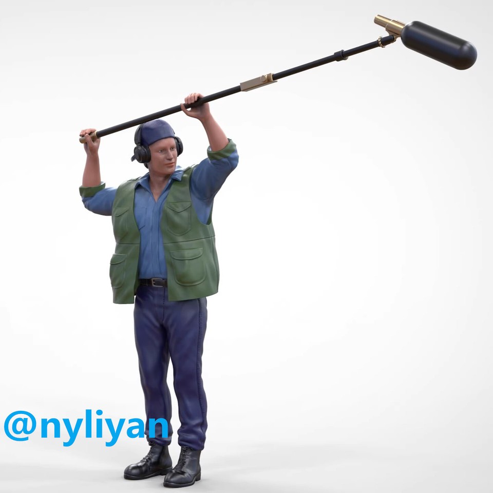 1/18 1/35 1/43 1/64 1/87 Miniature Photographer News Reporter Scene ...