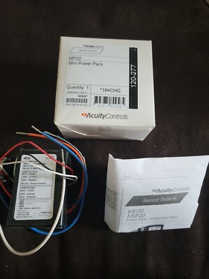 AcuityControls MP20 Mini Power Pack Sensor Switch | eBay