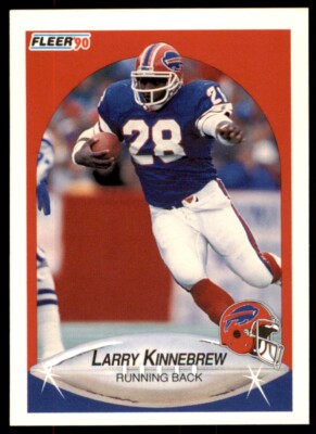 1990 Fleer #116b Larry Kinnebrew | eBay