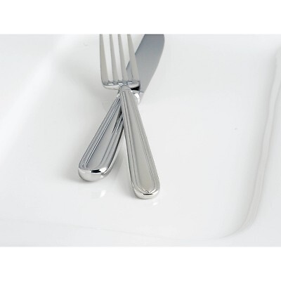 Fortessa Tableware Solutions 20pc Metropolitan Stainless Steel Flatware ...