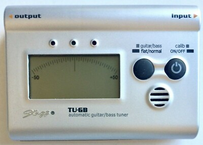EXCELLENT STAGG TU-GB SL AUTOMATIC GUITAR AND BASS INSTRUMENT TUNER ...