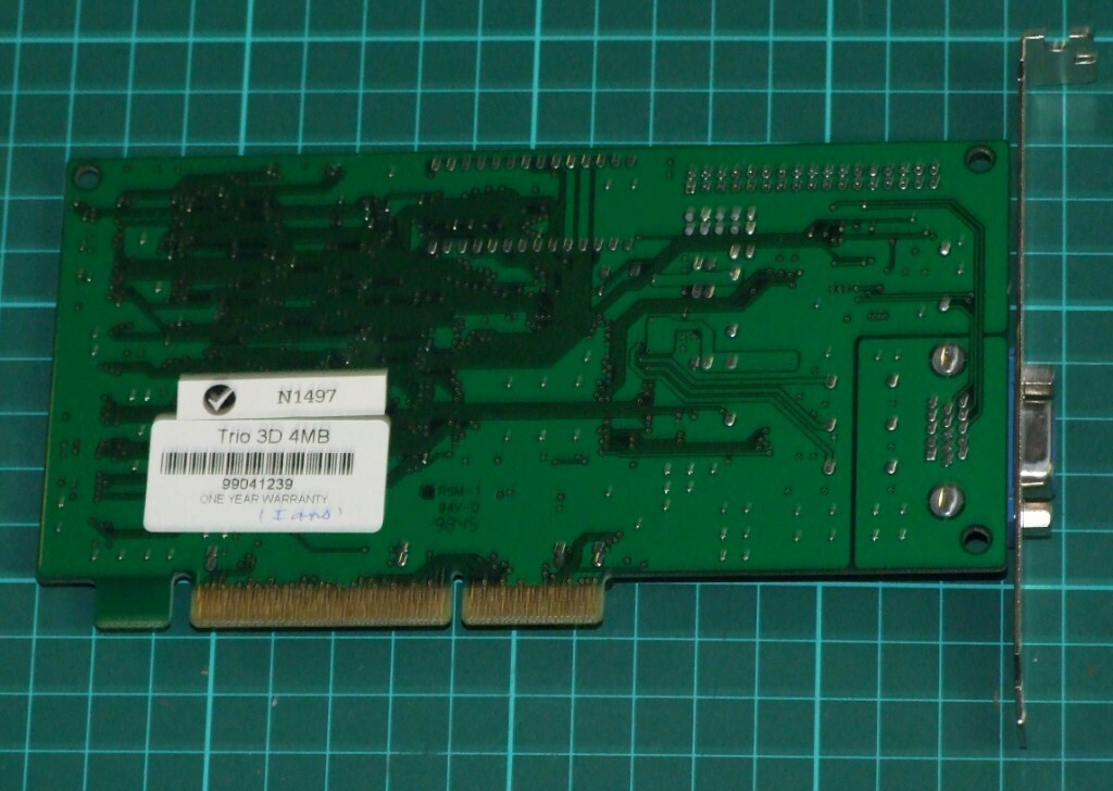 S3 Trio 3D 86C365 AGP VGA video card for vintage Pentium II III 4 ...
