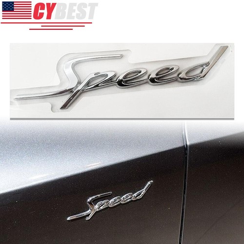 Glossy Chrome Speed Emblem For Continental GT GTC Fender Side Badge ...