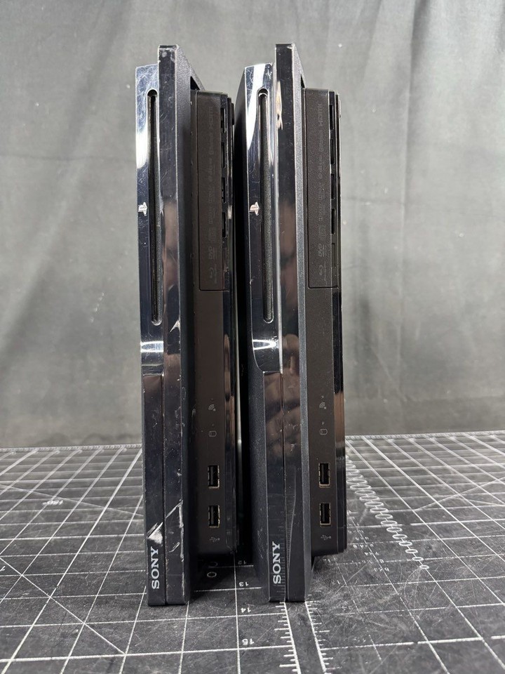 Lot of 2 Sony PlayStation 3 PS3 Slim (CECH-2001A/2501A) 120GB/160GB Bundle | eBay