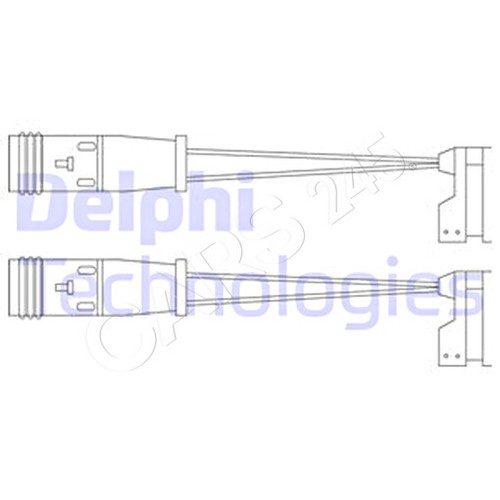 DELPHI Brake Pad Wear Warning Contact Set For MERCEDES Sprinter 906 ...