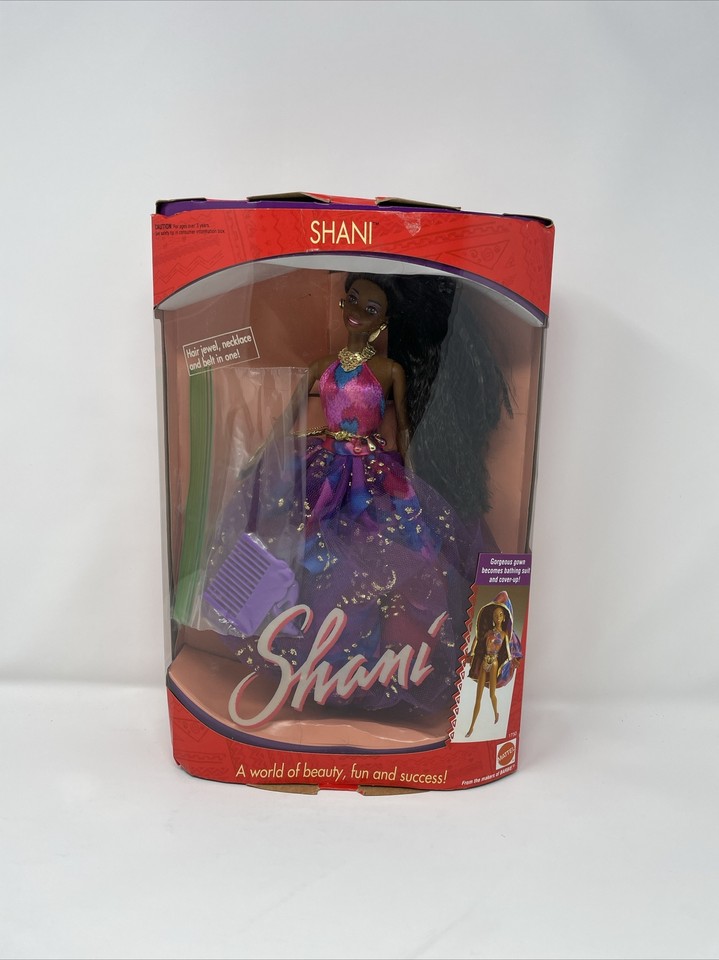 Barbie Doll Shani 1750 1991 Mattel (Used with Box and Accessories) | eBay