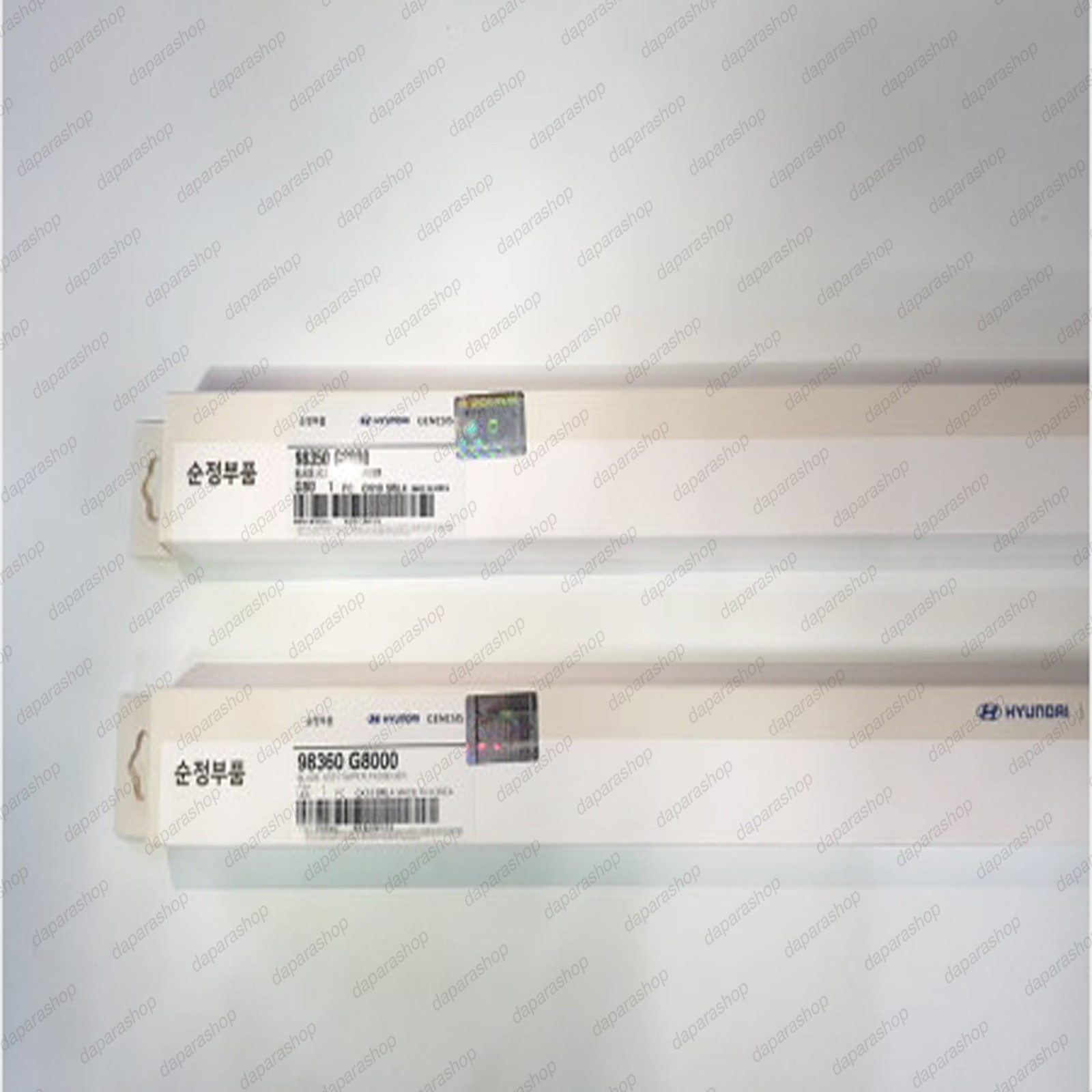 2017 Hyundai Genuine Blade Assy Wiper 2pcs Set | 98350 G8000, 98360 ...