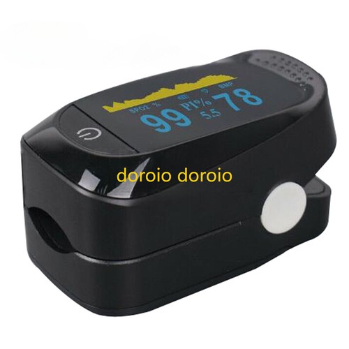 Finger Blood Oxygen Meter OLED SPO2 Pulse Heart Rate Monitor Oximeter ...