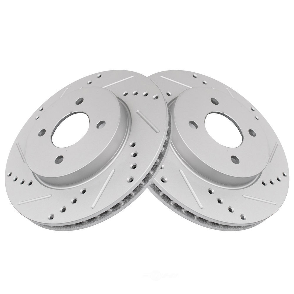 Disc Brake Rotor Set-Performance 2 Piece Brake Rotor Set TRQ BRA70584 ...