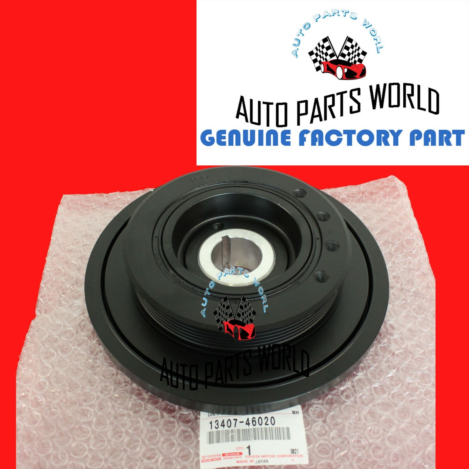 NEW GENUINE TOYOTA LEXUS SUPRA GS300 IS300 ENGINE HARMONIC BALANCER ...