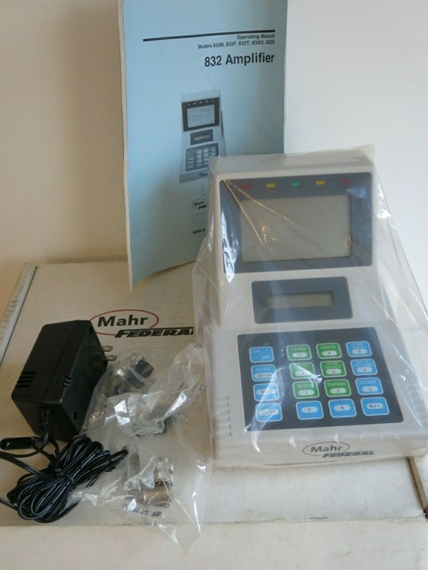 MINT MAHR EMD-832-W3 GAGING AMPLIFIER for sale online | eBay