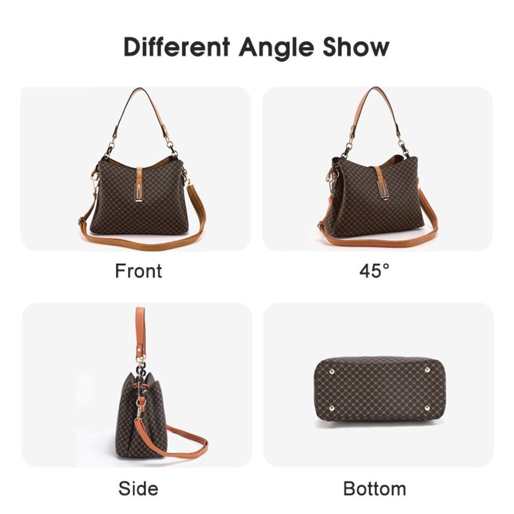 High Capacity Female Bag Advanced Sense Shoulder Bag High Quality Tote ...