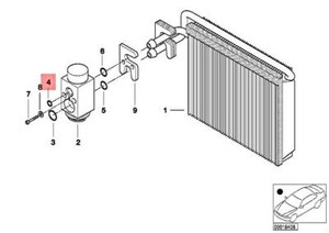Genuine BMW MINI BMW I ROLLS-ROYCE ZINORO Gasket Ring 9.5x2.5 ...