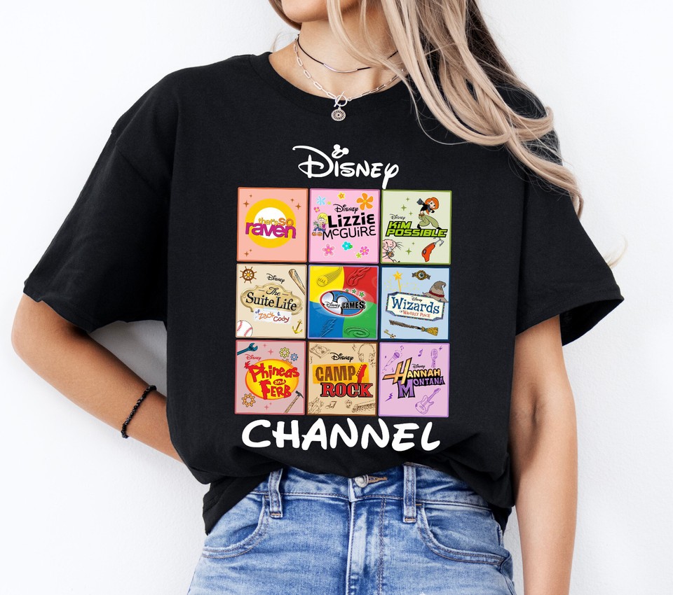 Vintage Disney Channel Shirt, Retro Disney Channel Unisex Adult Kid ...