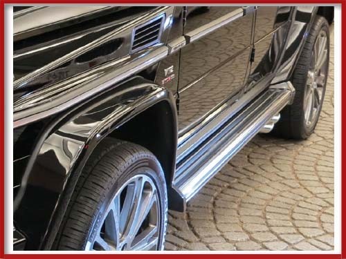 G63 Side Steps Running Boards AMG G-Class Body Kit G-Wagon G55 G550 ...