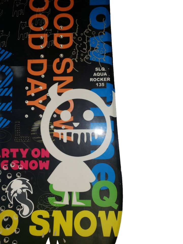 SLQ AQUA ROCKER 135CM KIDS SNOWBOARD | eBay