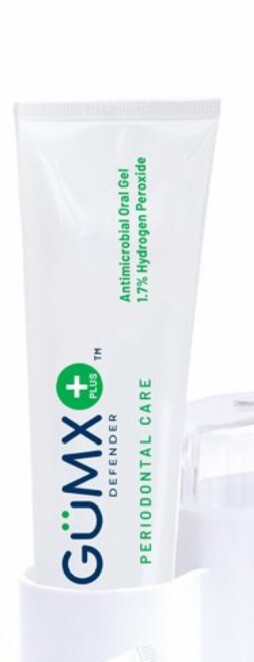 1 TUBE 3oz GumX defender + PERIO. CARE Antimicrobial Oral Gel1.7% Hydro ...