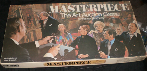 Masterpiece Board Game Vintage 1970 Complete With Instructions V Good ...