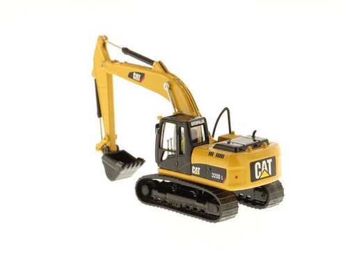 HO Scale 320D L Hydraulic Excavator Engineering Diecast Masters CAT 1/ ...