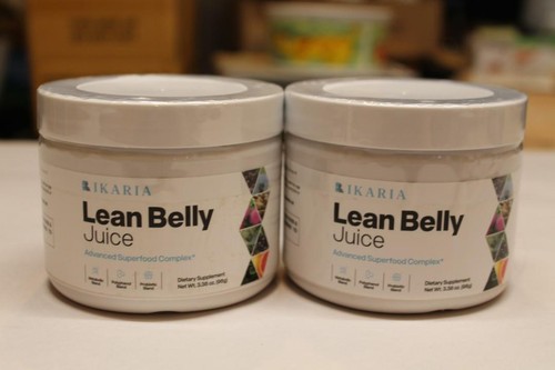 Set of 2 IKARIA Lean Belly Juice Advanced Superfood Powder 3.38oz 02/2026 NEW | eBay