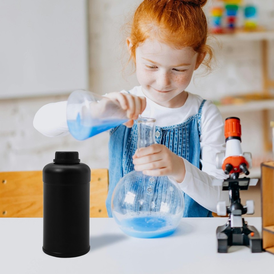 4pcs Laboratory Reagent Bottle Liquid Storage Containers Empty Bottles ...