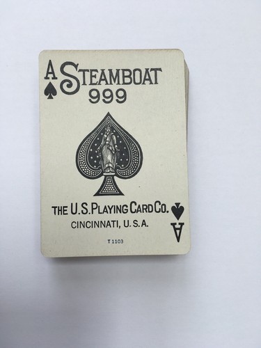 Rare Vintage Steamboat 999 Playing Card Deck | eBay