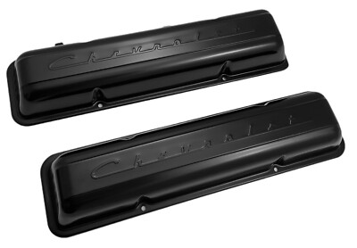 AU Seller: Small block Chevrolet SBC script valve rocker covers ...
