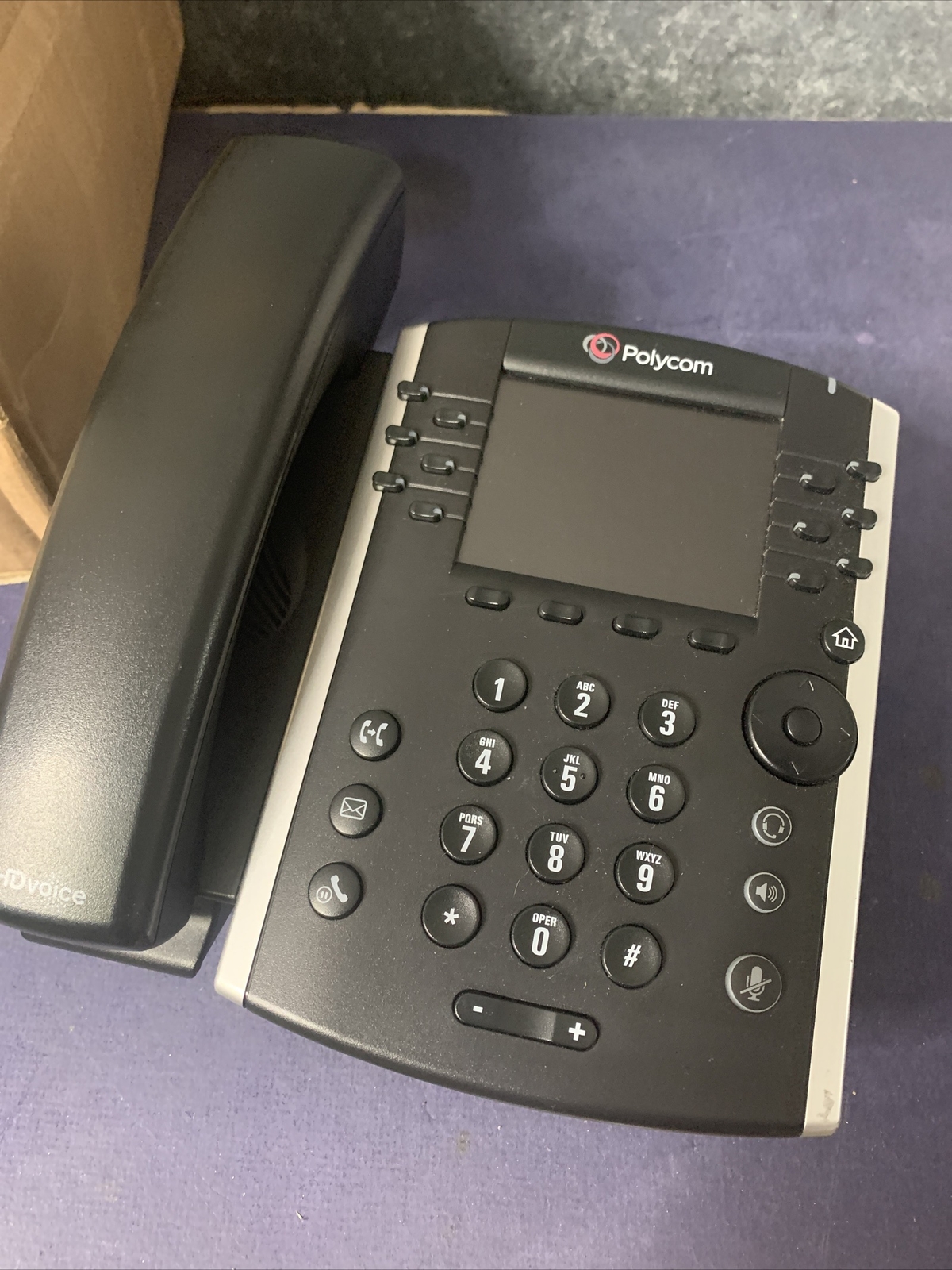 Polycom VVX 410 IP Gigabit Phone (2200-46162-025) POE VVX410 Renewed ...