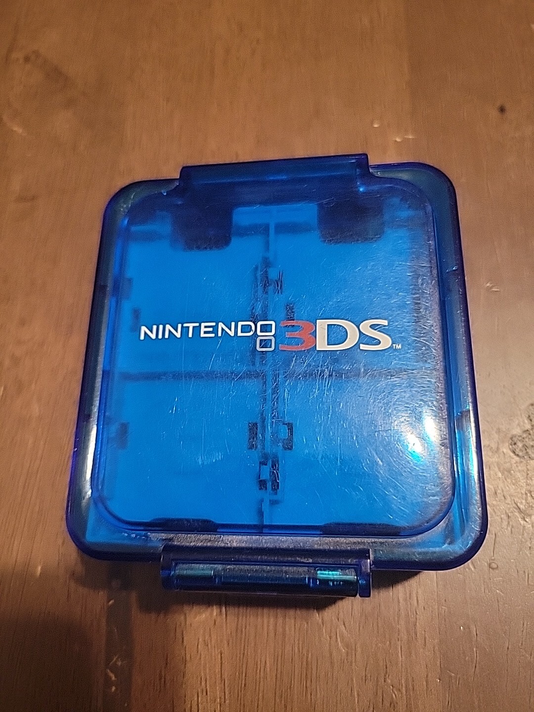 Blue Nintendo 3DS Compact Plastic Hardshell 16 Game Case, GOOD ...
