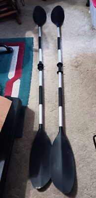 2PC Double Sided Kayak Oars | eBay