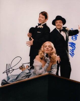 MATTHEW BRODERICK NATHAN LANE SIGNED AUTOGRAPH 8X10 PHOTO THE PRODUCERS ...