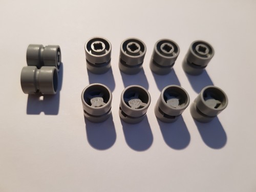 Lego® 10 x 6014 B Rim 11mm D. x 12mm New Light Gray 4211764 (#FGB ...