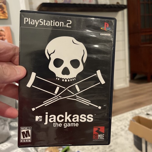 Jackass The Game Sony PlayStation 2 PS2 Complete M-Mature Tested Free ...