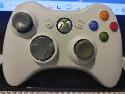 Official Genuine Microsoft Xbox 360 OEM Wireless Controller White ...