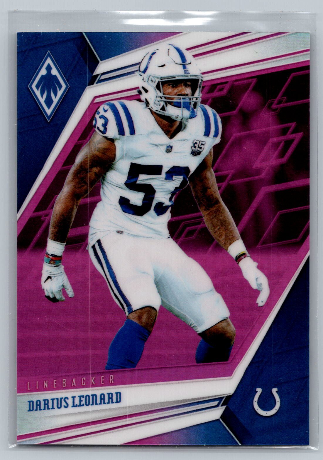 2019 Panini Phoenix #32 Darius Leonard Pink #/199 | eBay
