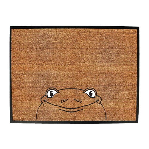 Frog Animal Face Ani Mates Shed Bar Man Cave Novelty Funny Door Mat ...