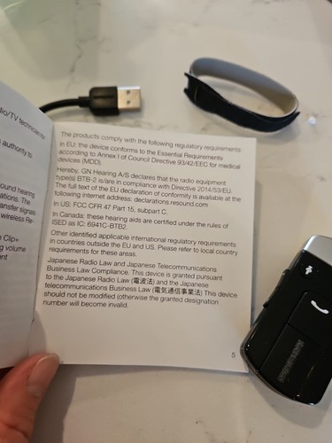 GN ReSound Phone Clip Plus Bluetooth | eBay