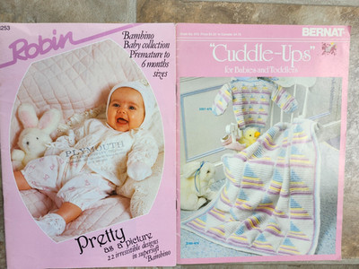 Baby infant clothes blankets Cuddle Ups & Robin Bambino knitting ...