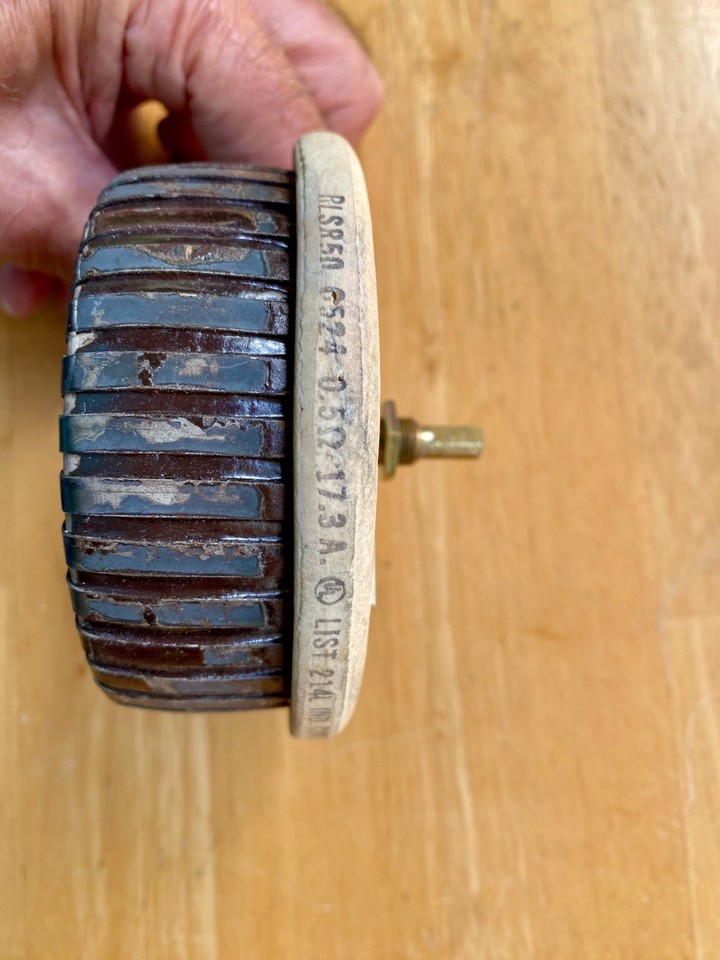 Ohmite Model L Rheostat 0.5 Ohm, 150 Watt | eBay