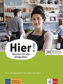 Hier! B1.1: Deutsch für die Integration. Kurs- und Übungsb... | Livre | état bon | eBay