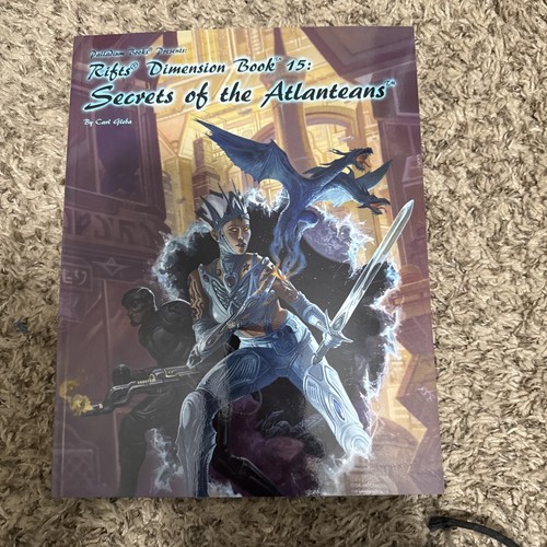 Rifts RPG: Dimension Book 15 - Secrets of the Atlanteans PLB890 $26.99 ...