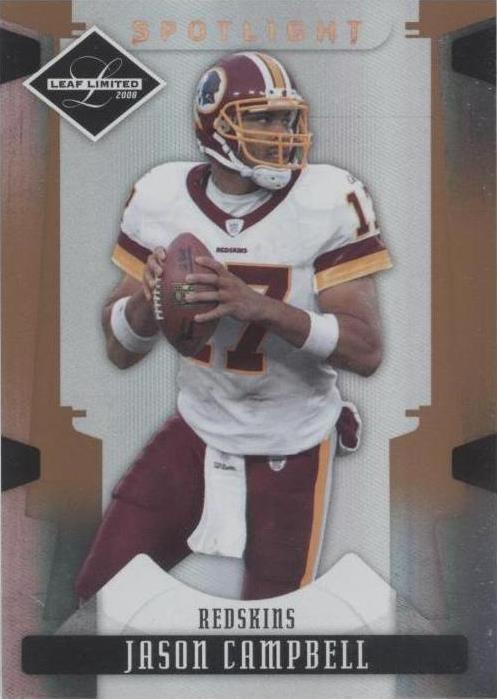 2008 Leaf Limited - Jason Campbell #98 Spotlight Bronze /125 for sale ...