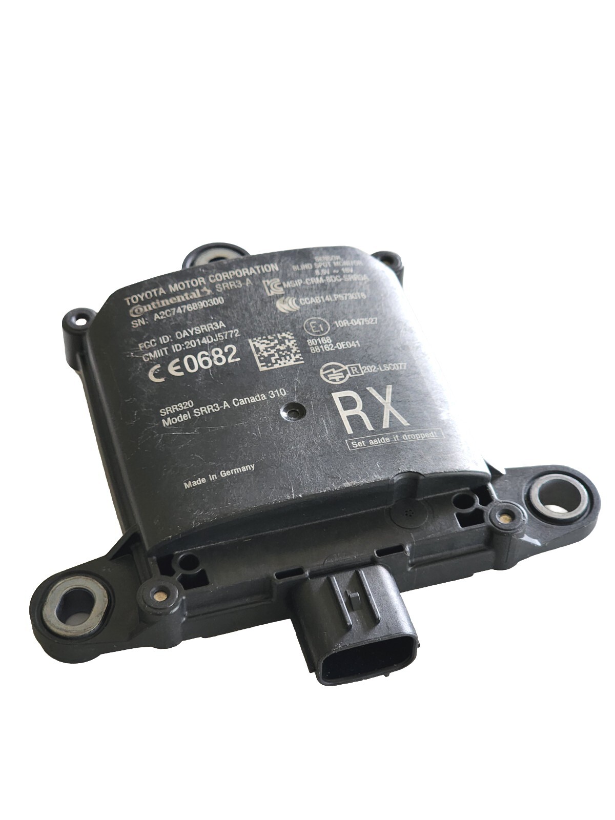 2016 2017 2018 LEXUS RX350 RX450h RX BLIND SPOT MODULE SENSOR 88162 ...