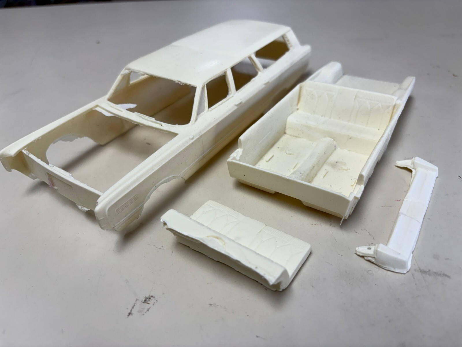 Vics Resins 66 Mercury wagon 1/25 resin body | eBay