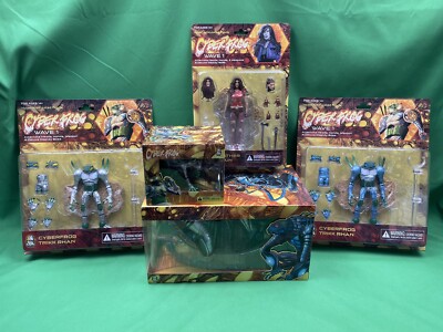 Cyberfrog WAVE 1 Lot Of 5 - SALAMANDROID / TRIKK RHAN / HEATHER SWAIN ...