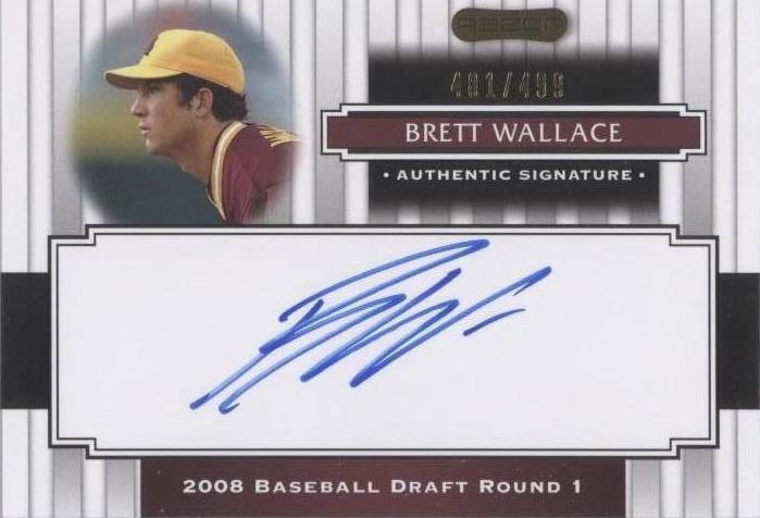 2008 Razor Signature Series - Brett Wallace #113 /499 (AU, RC) for sale ...