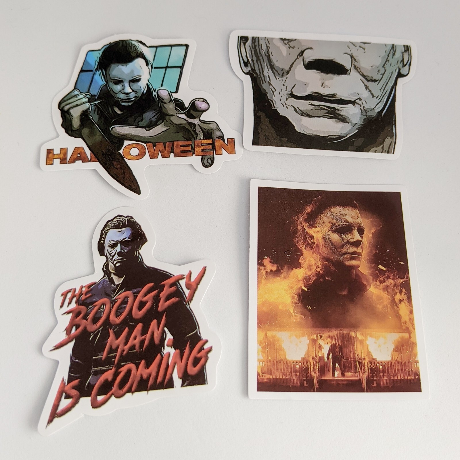 Halloween Michael Myers Set Of 4 Stickers Laptop Horror Movie New | eBay