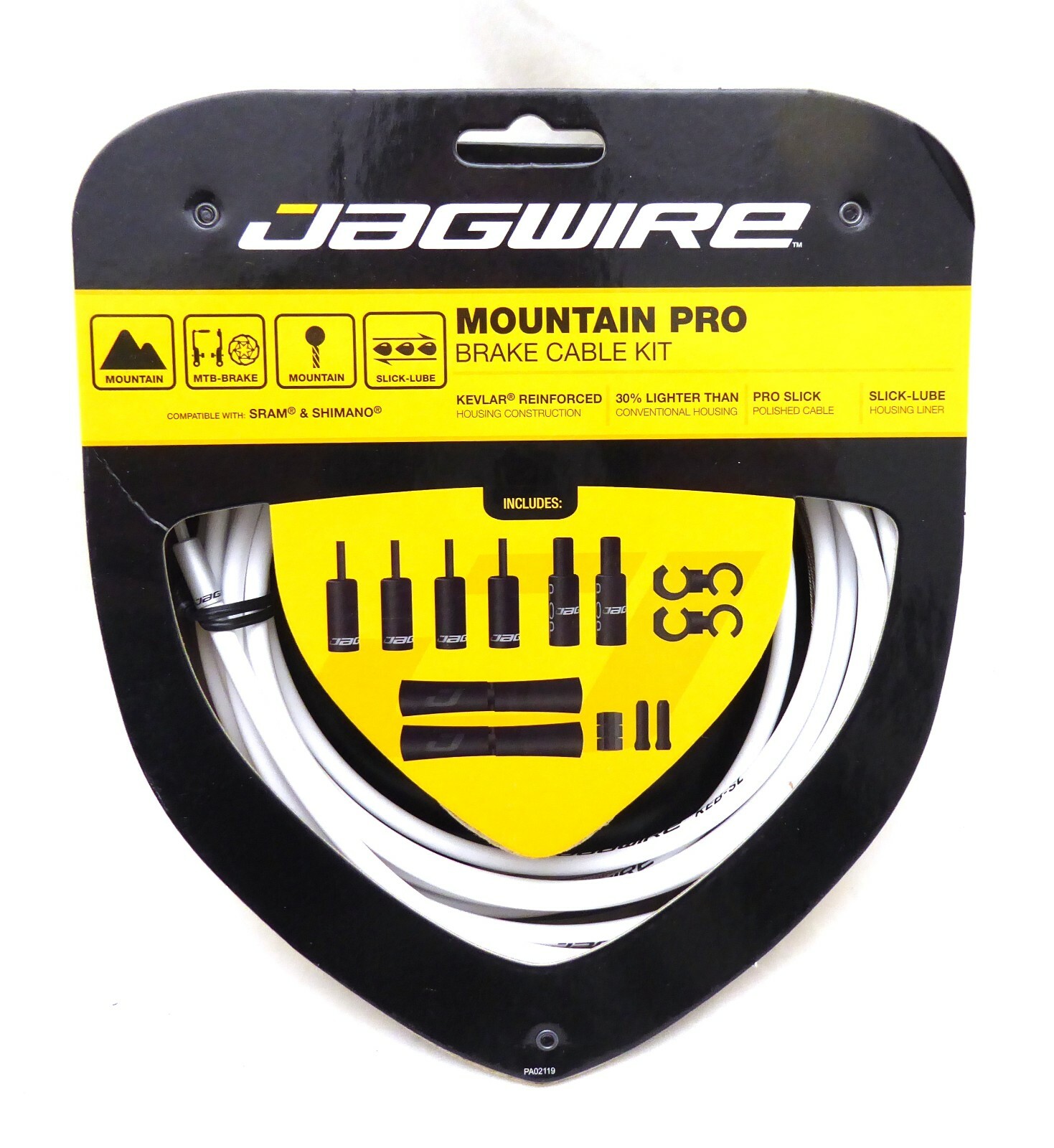 Jagwire Pro Brake Cable Kit Mountain, White | eBay
