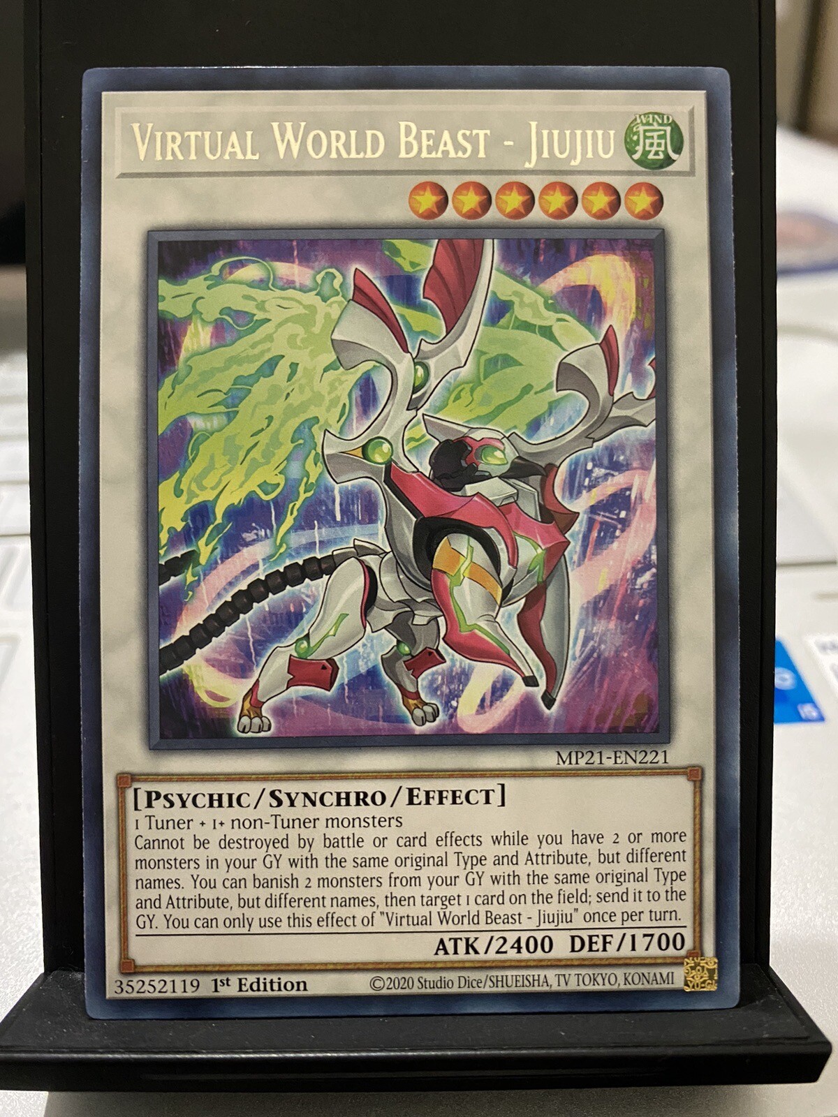 Yu-Gi-Oh! TCG Virtual World Beast - Jiujiu 2021 Tin of Ancient Battles ...