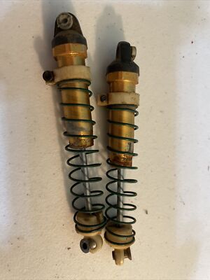 RC10 6010 Gold TEAM ASSOCIATED VINTAGE RC10 BUGGY Rear SHOCKS | eBay